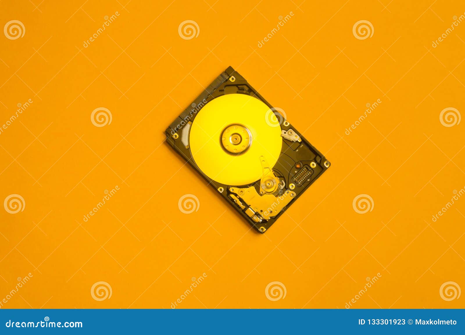 Colorful Hdd. Open Hard Disk Drive. the Concept of Data Storage. Data ...