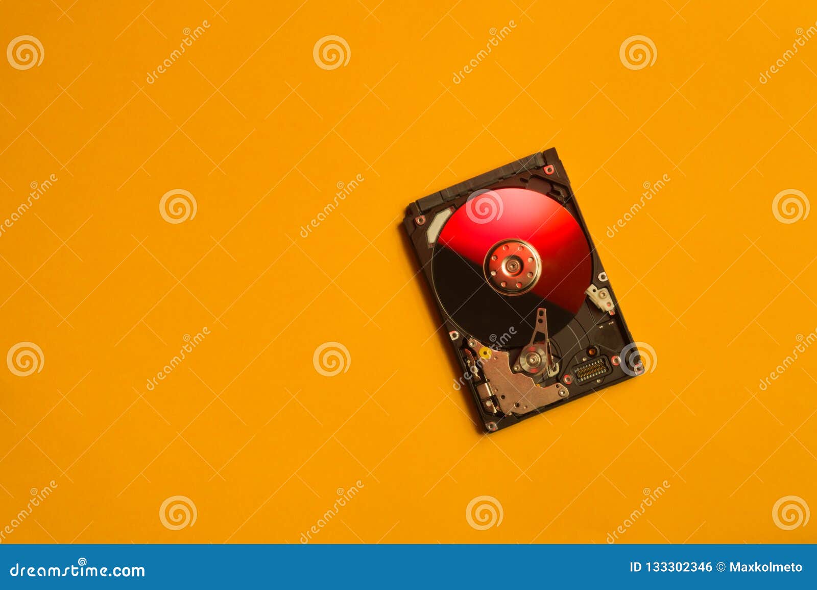 Colorful Hdd. Open Hard Disk Drive. the Concept of Data Storage. Data ...