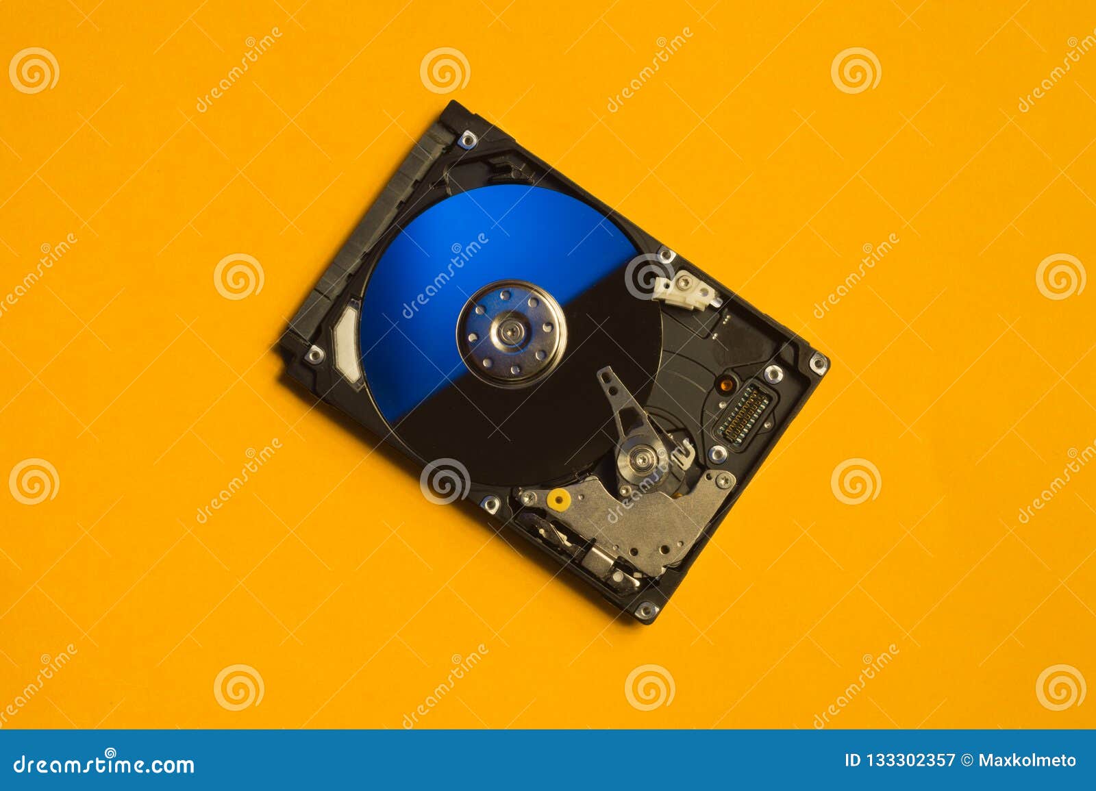 Colorful Hdd. Open Hard Disk Drive. the Concept of Data Storage. Data ...