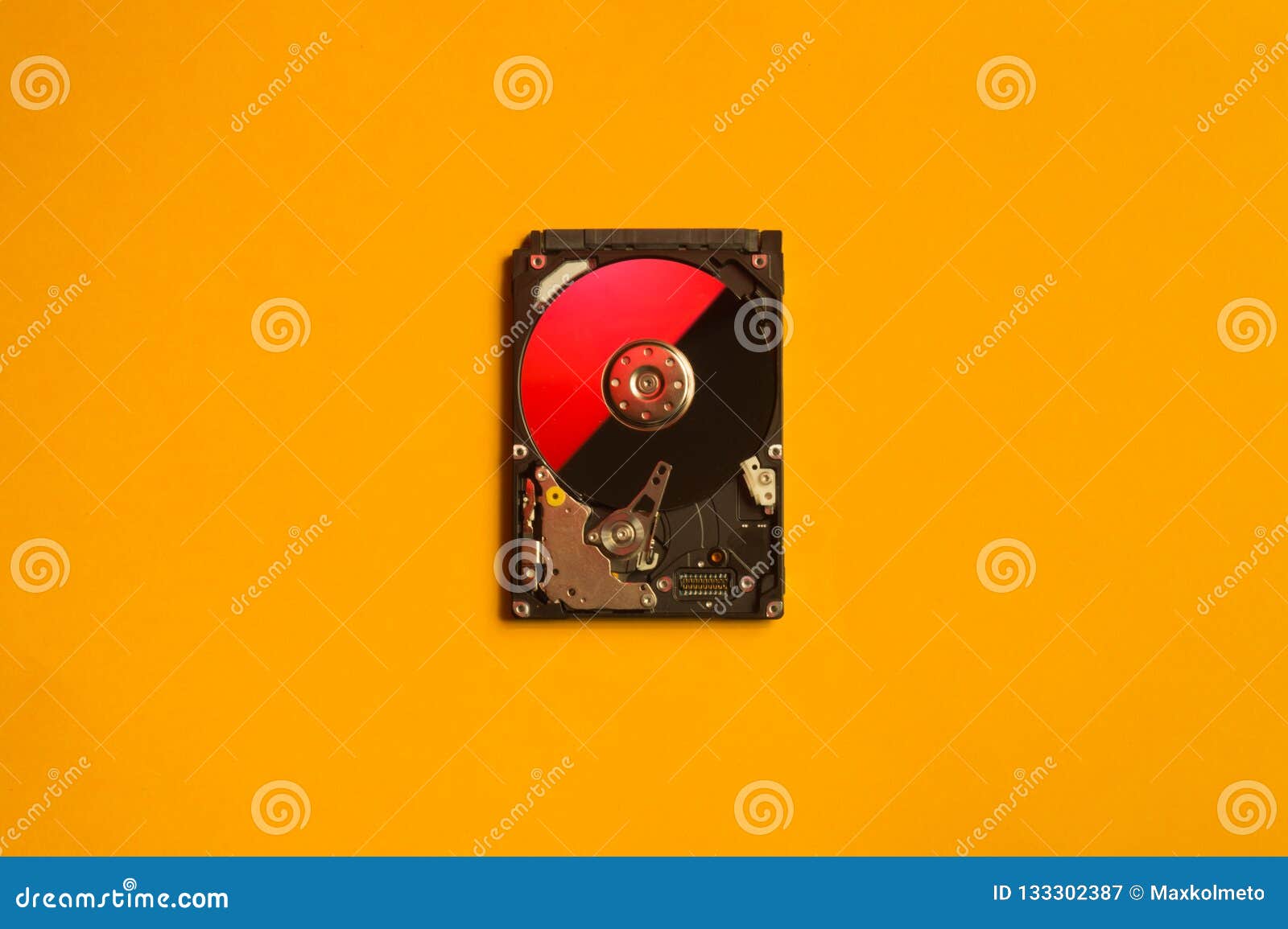 Colorful Hdd. Open Hard Disk Drive. the Concept of Data Storage. Data ...