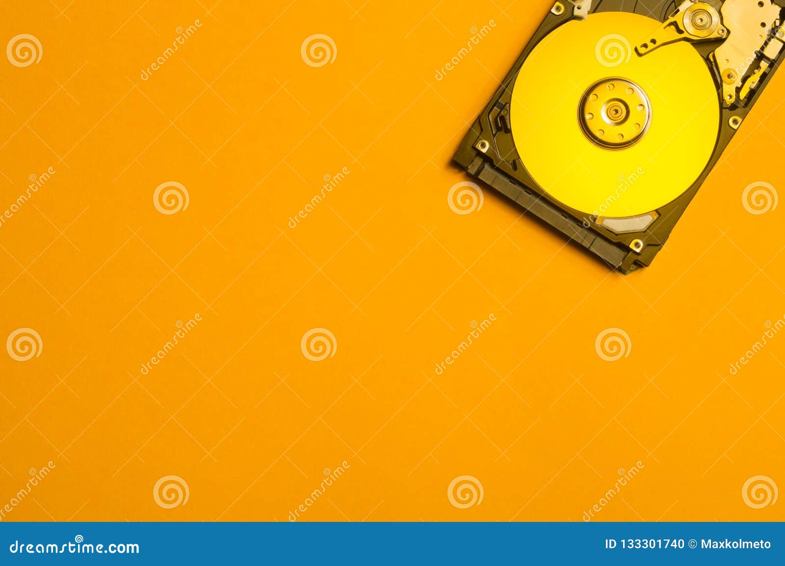 Colorful Hdd. Open Hard Disk Drive. the Concept of Data Storage. Data ...