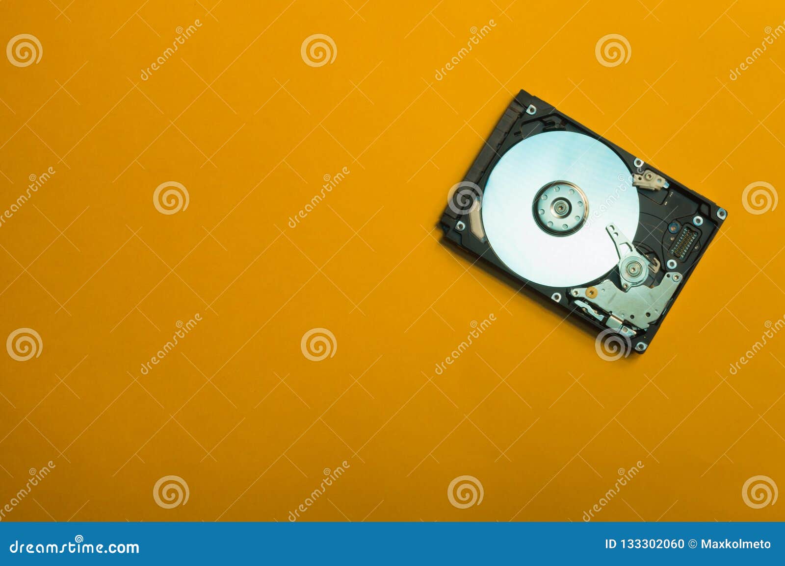 Colorful Hdd. Open Hard Disk Drive. the Concept of Data Storage. Data ...
