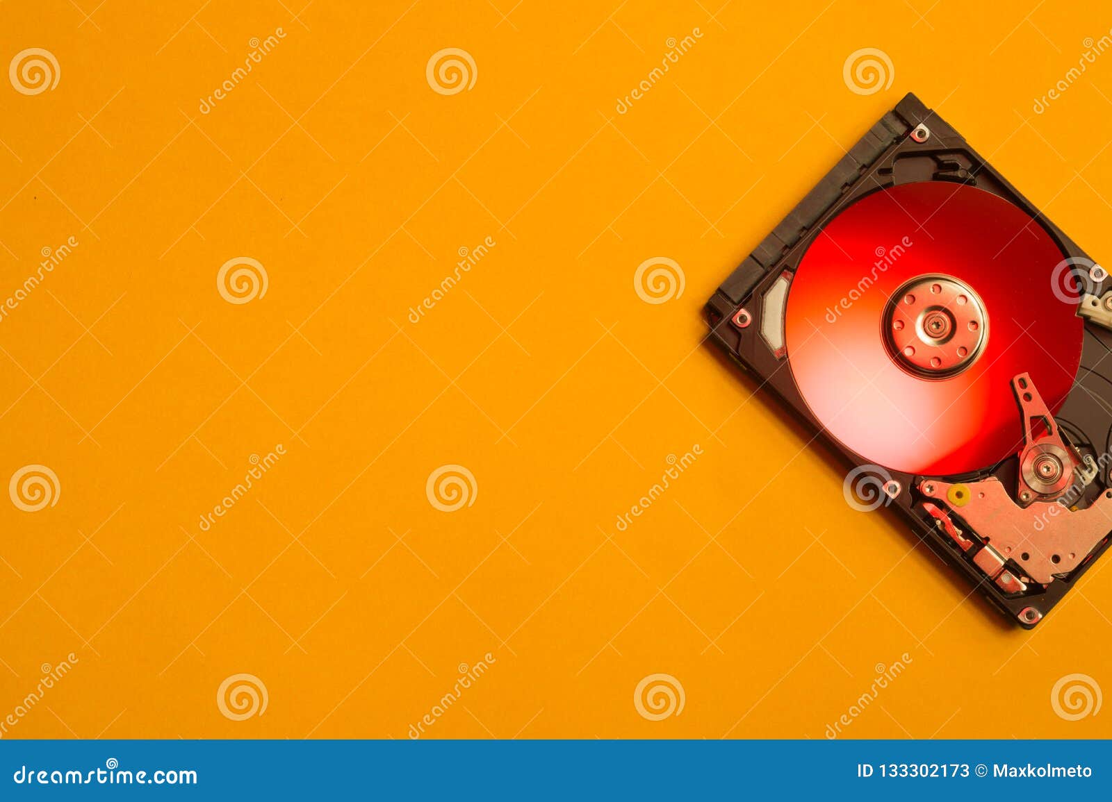 Colorful Hdd. Open Hard Disk Drive. the Concept of Data Storage. Data ...