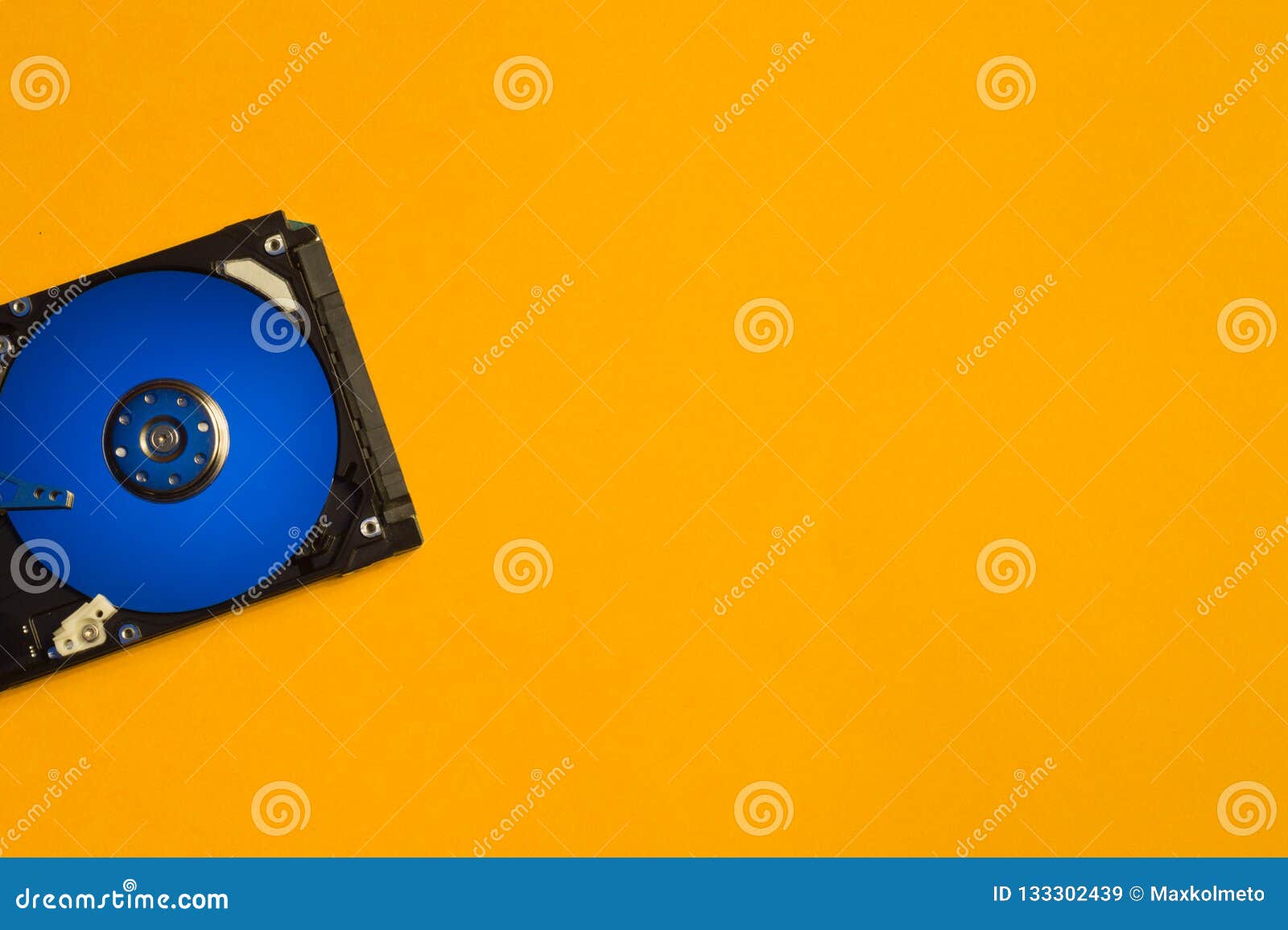 Colorful Hdd. Open Hard Disk Drive. the Concept of Data Storage. Data ...