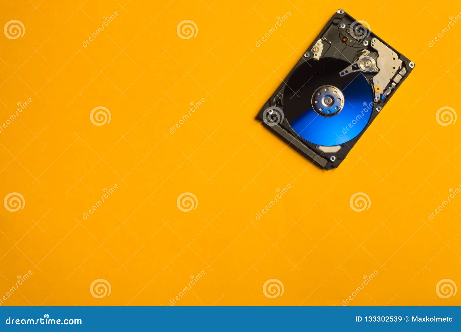 Colorful Hdd. Open Hard Disk Drive. the Concept of Data Storage. Data ...