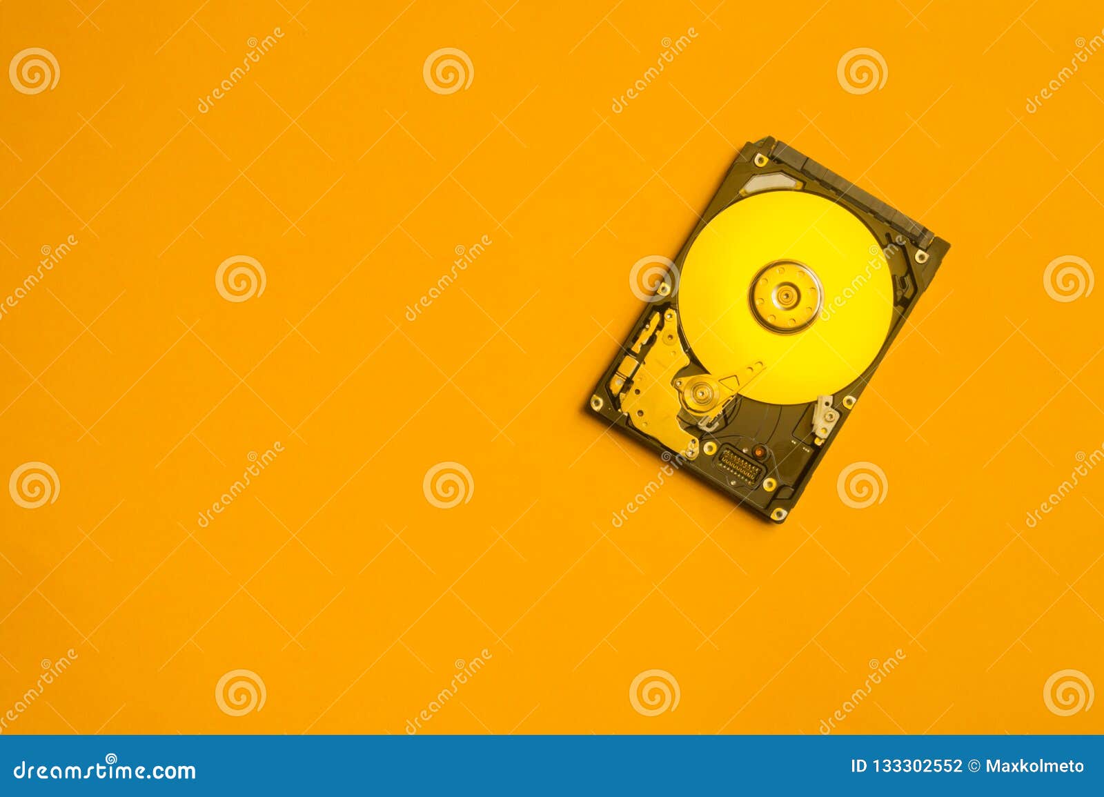 Colorful Hdd. Open Hard Disk Drive. the Concept of Data Storage. Data ...