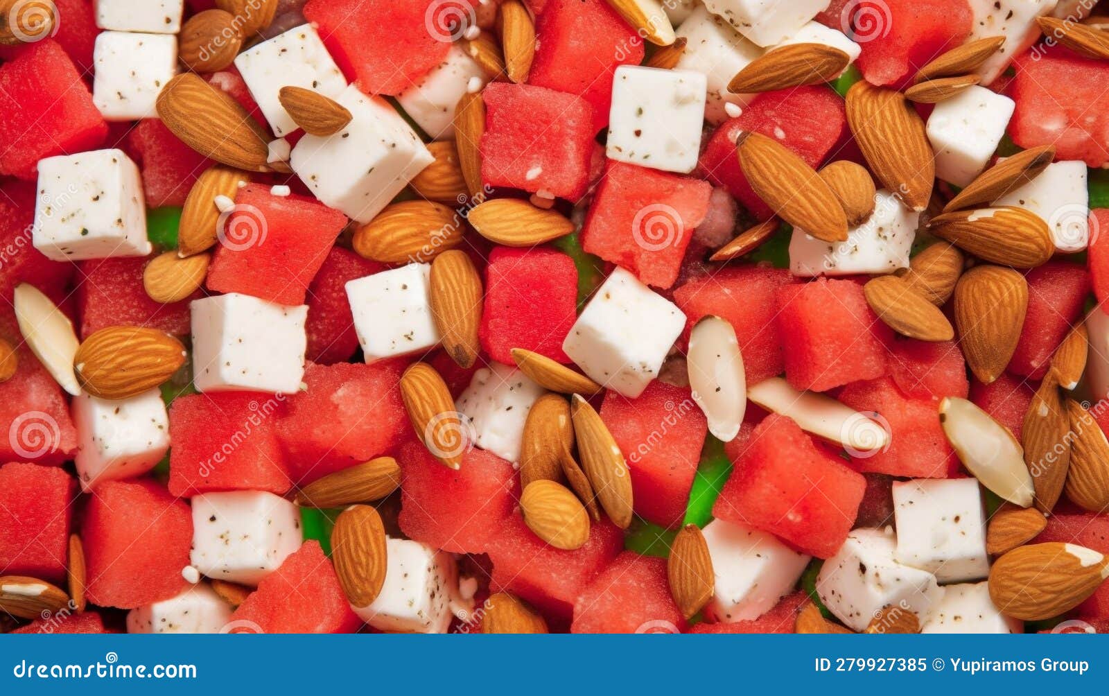 A Colorful Heap of Gourmet Candy and Nut Indulgence Generated by AI ...