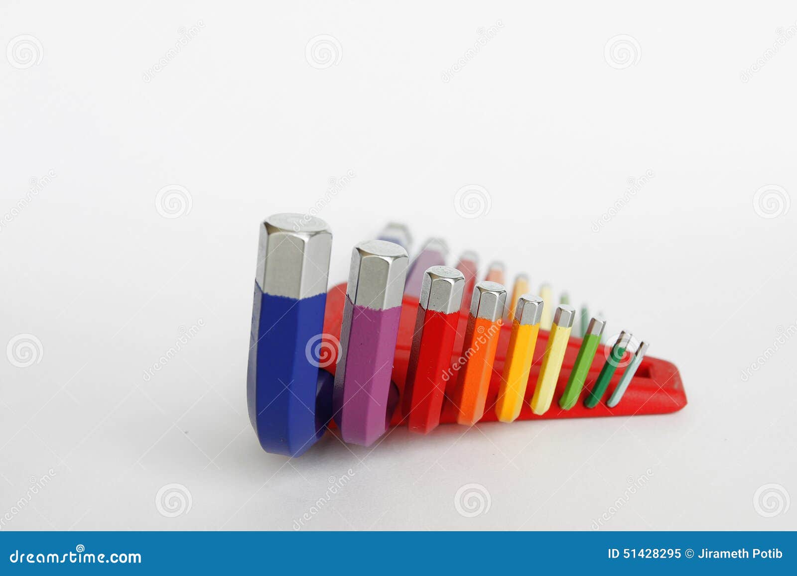 Colorful hex allen tools stock image. Image of white - 51428295