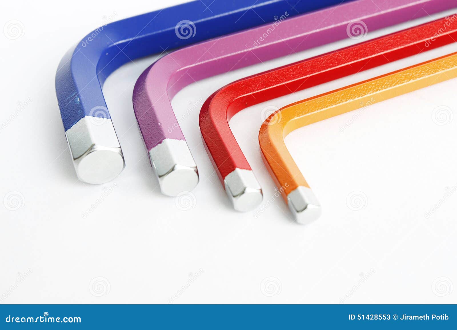 Colorful hex allen tools stock image. Image of objects - 51428553