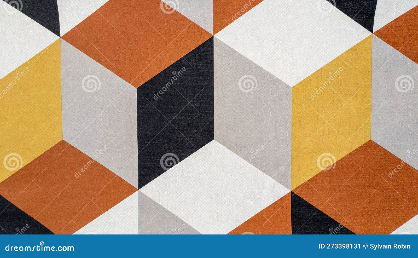Colorful Hexagon Background Cube Shape and Irregular Color with Non ...