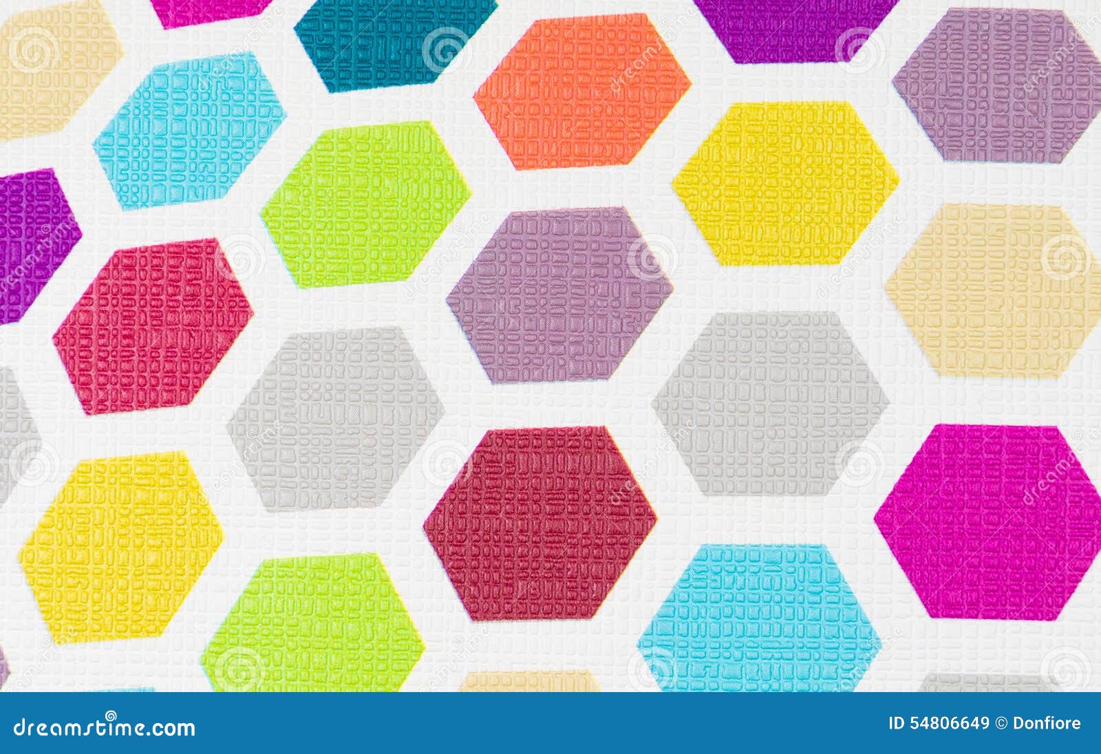 Colorful Hexagon Background Texture Stock Image - Image of hexagon ...