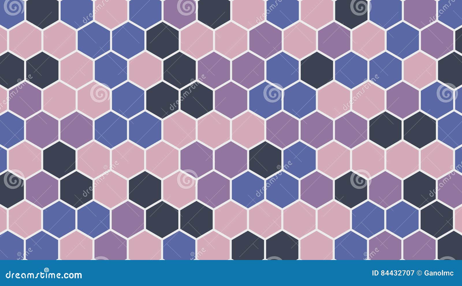 Colorful Hexagonal Geometric Background. Vector Illustration Stock ...