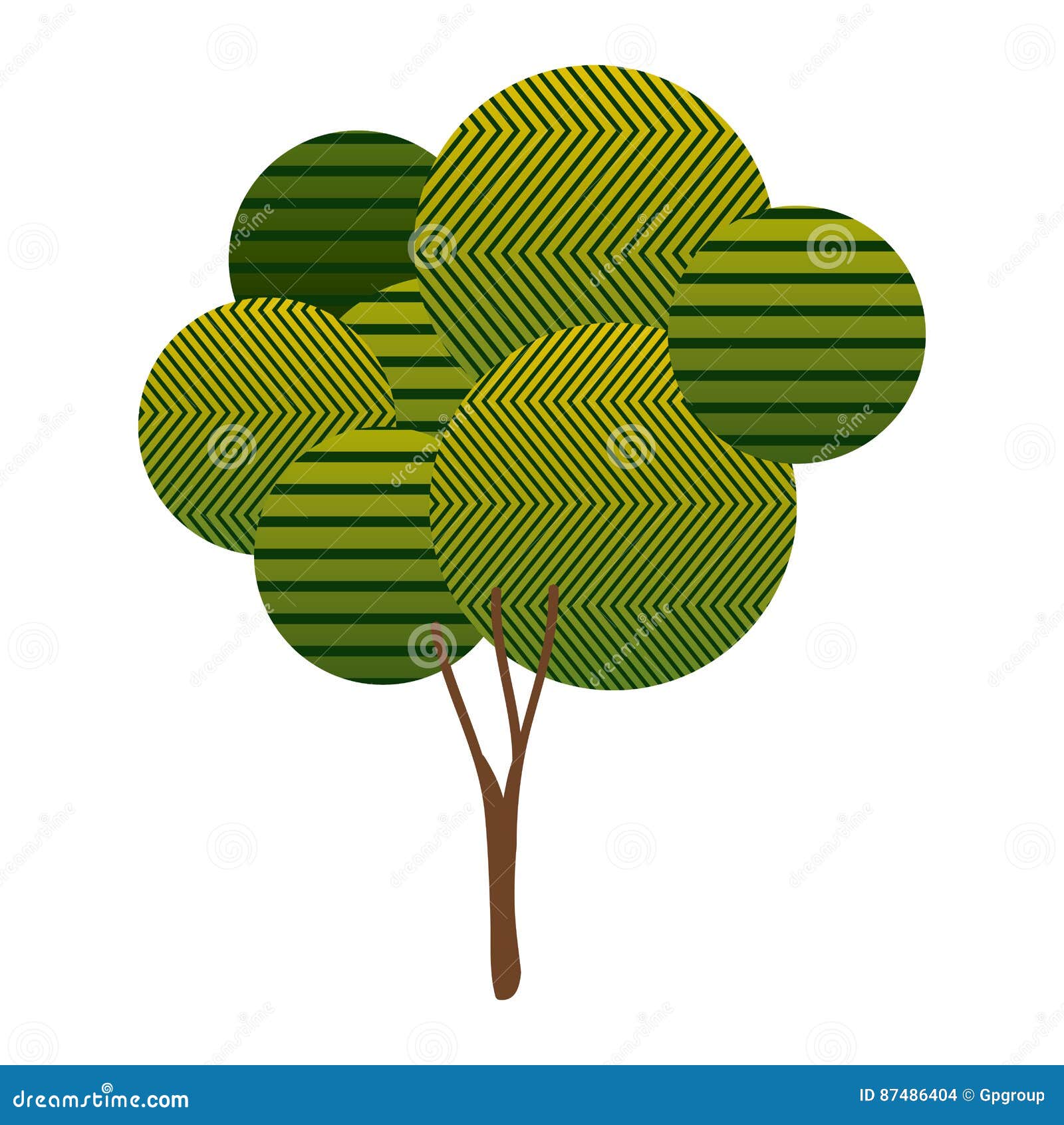 Colorful Ramification With Roses Nature Design Stock Illustration ...