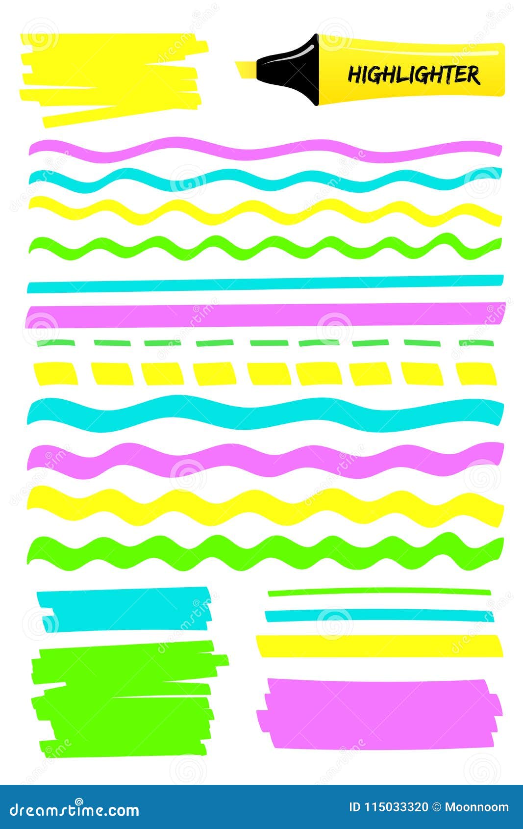 Highlight Rectangle Scribble Frame - Ink Pen Scrawl Border For Emphasis ...