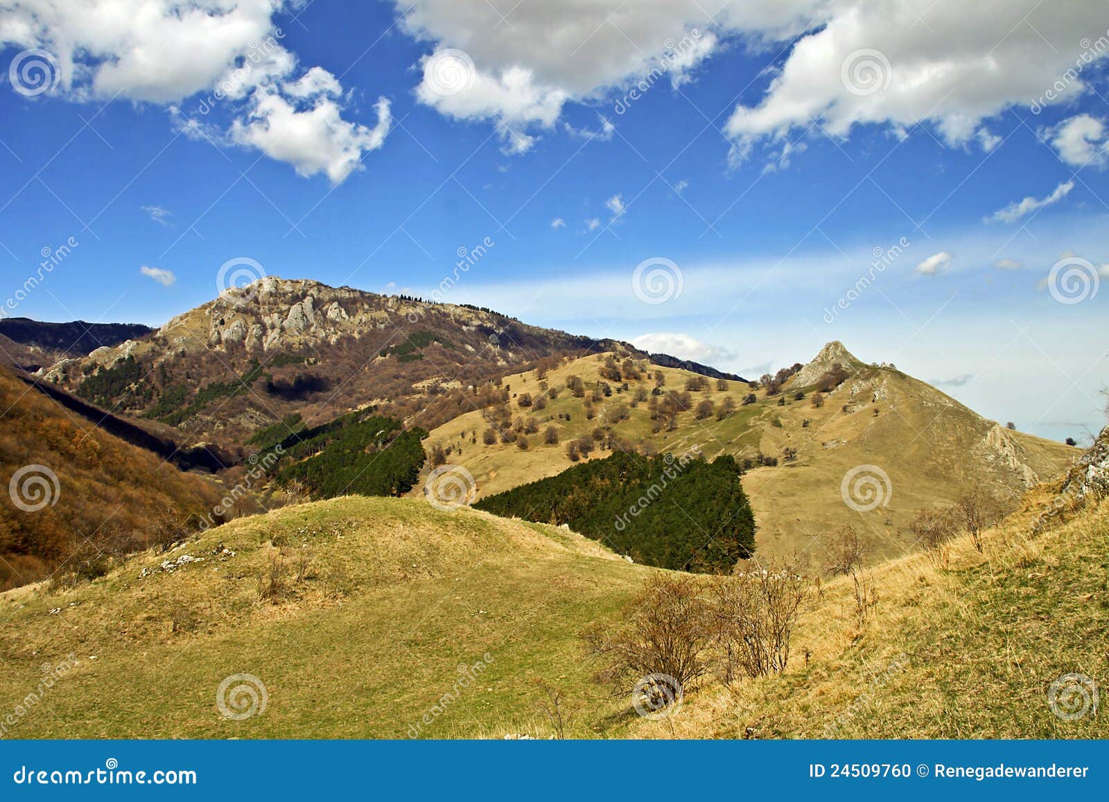 Colorful hills stock photo. Image of view, field, nature - 24509760