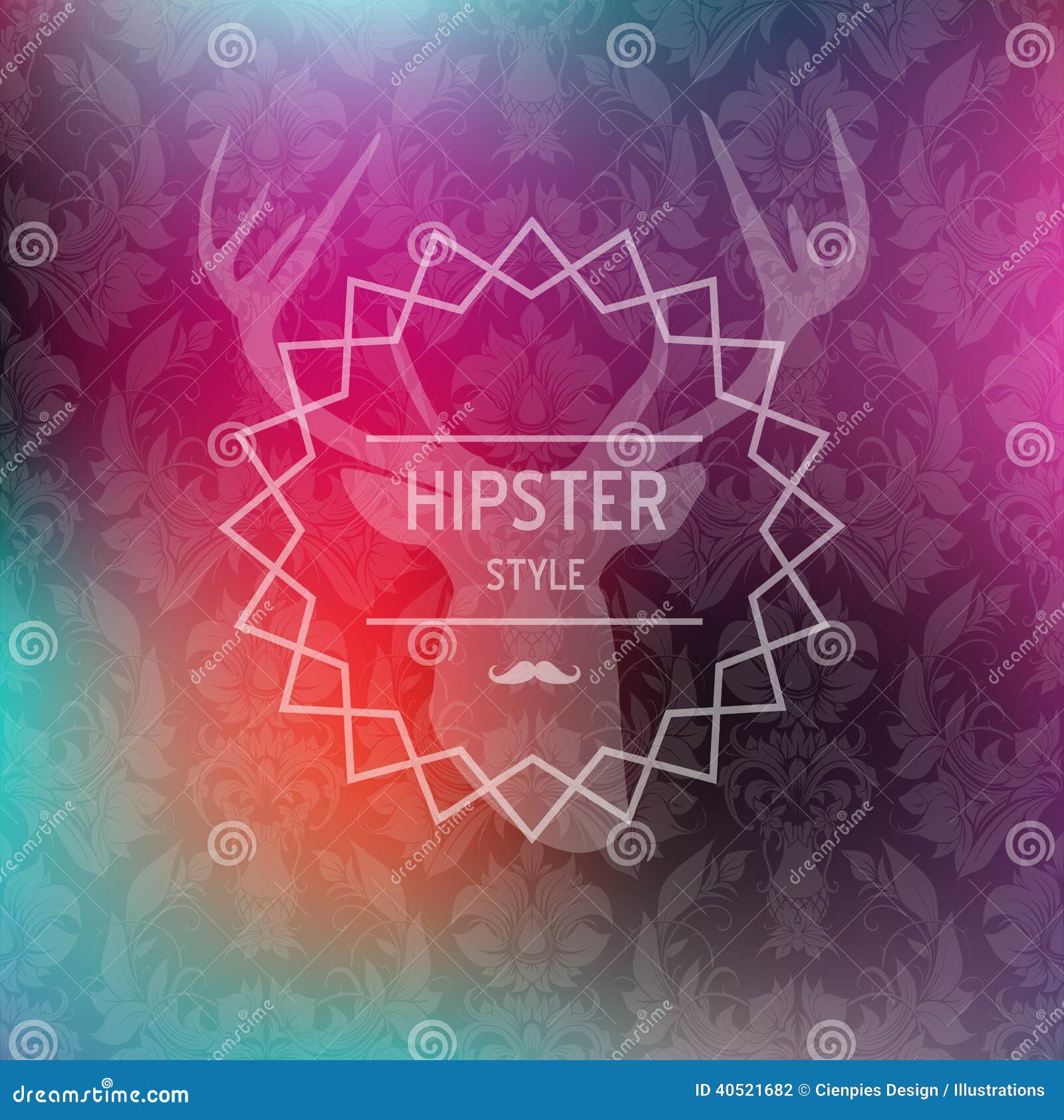 Colorful Hipster Blurred Background Stock Vector - Illustration of ...