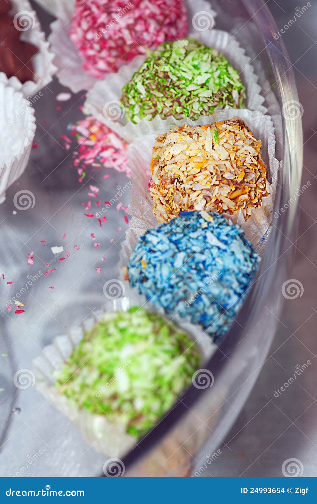 Colorful homemade candy stock photo. Image of bread, blue - 24993654