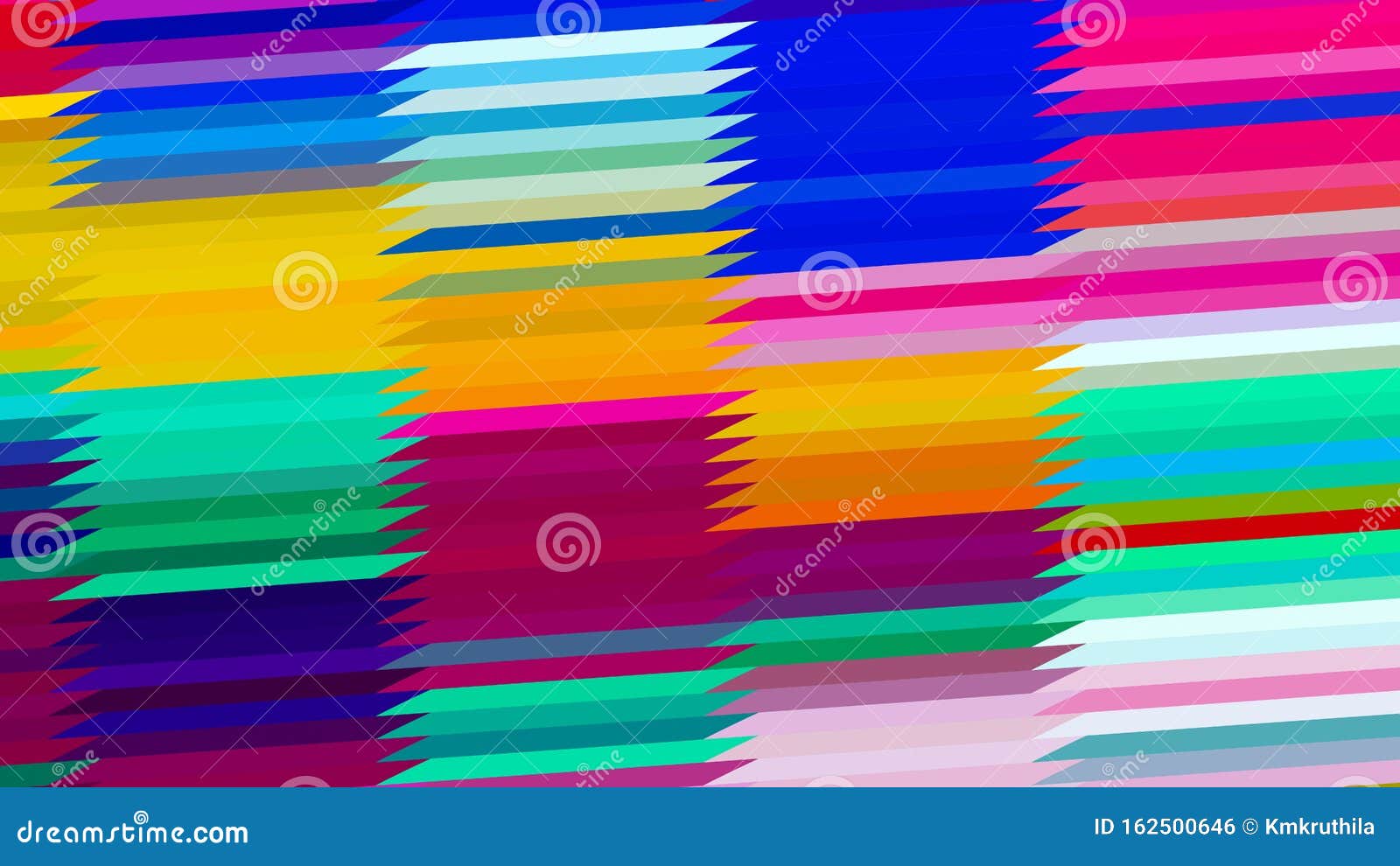 Colorful Horizontal Lines and Stripes Background Stock Vector ...
