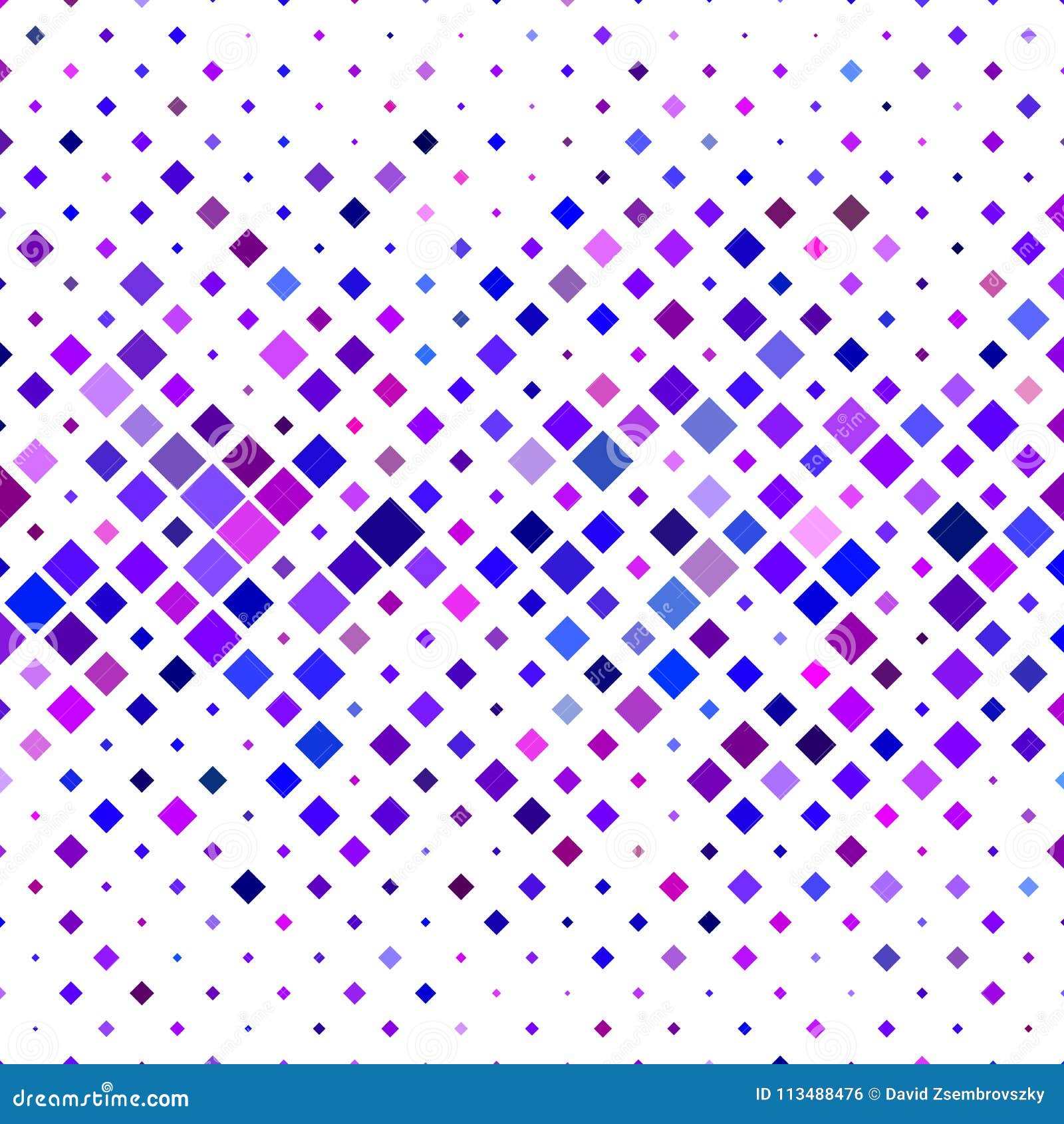 Colorful Horizontal Square Pattern Background Stock Vector ...