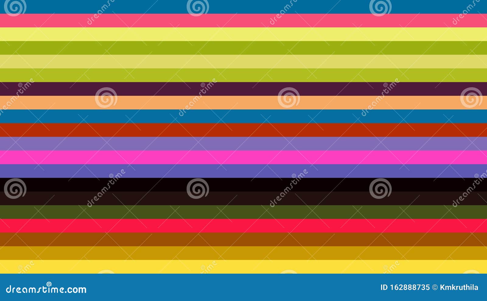 Colorful Horizontal Striped Background Vector Graphic Stock Vector ...