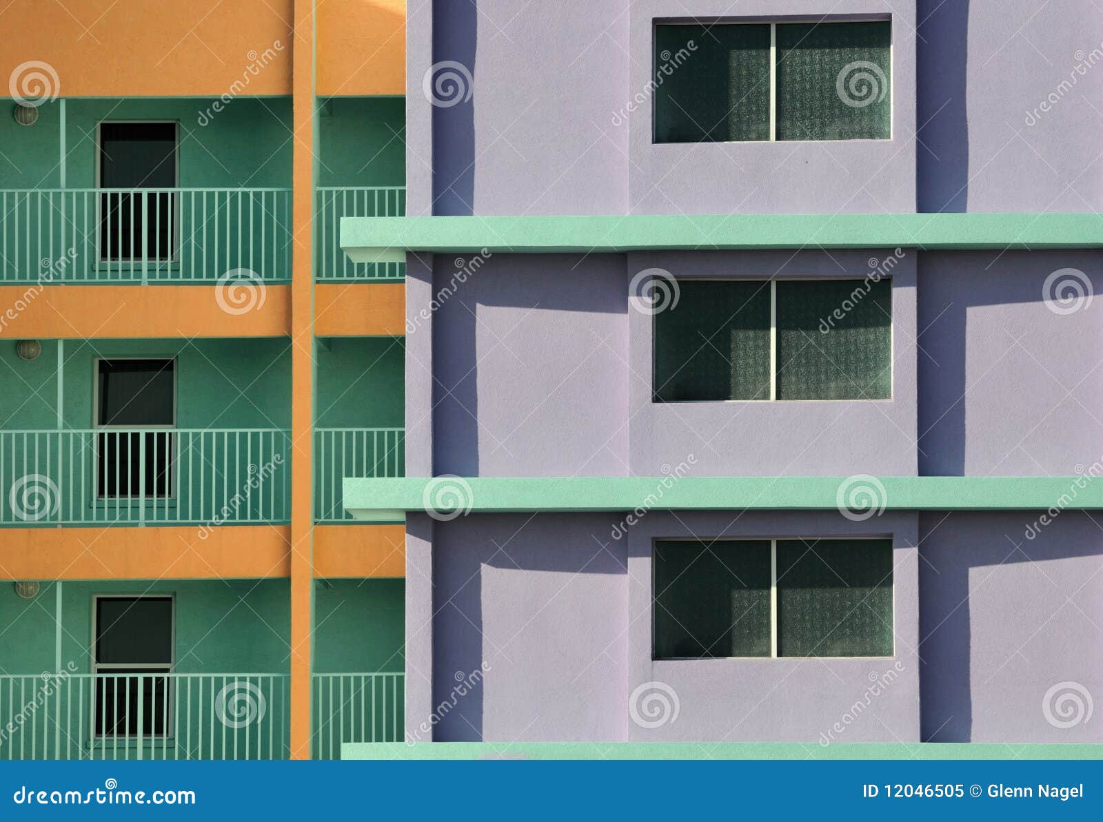 Colorful hotel stock image. Image of resort, travel, pink - 12046505