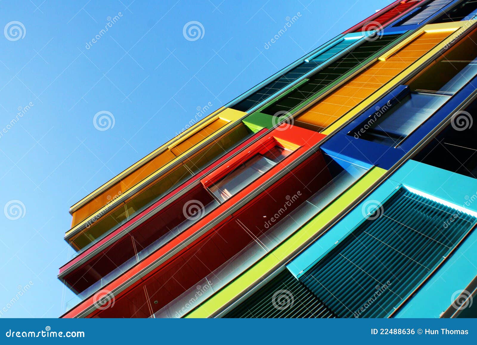 Colorful House stock photo. Image of multicolor, home - 22488636