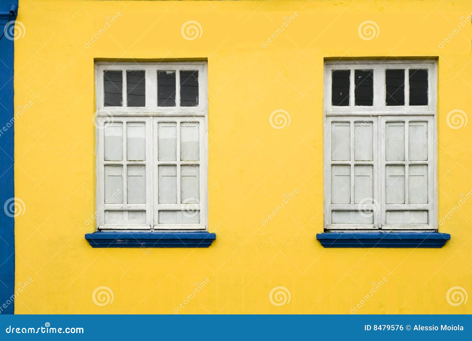 Colorful house and windows stock photo. Image of home - 8479576