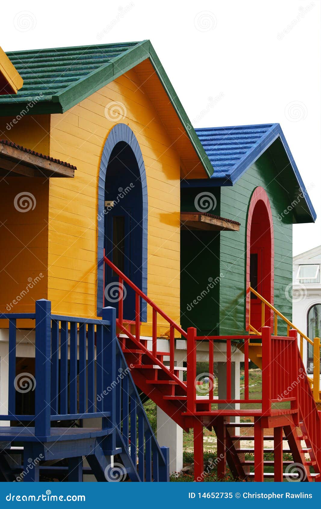 Colorful Houses stock image. Image of happy, cheerful - 14652735