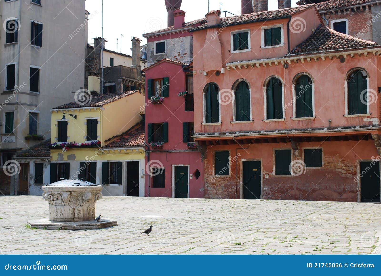 Colorful houses, Venice stock photo. Image of building - 21745066