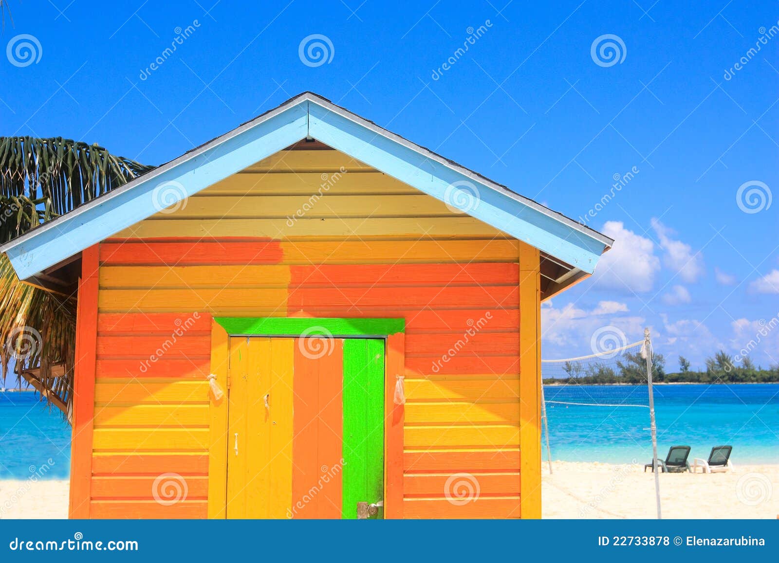 Colorful Hut in the Bahamas Stock Photo - Image of nassau, wooden: 22733878