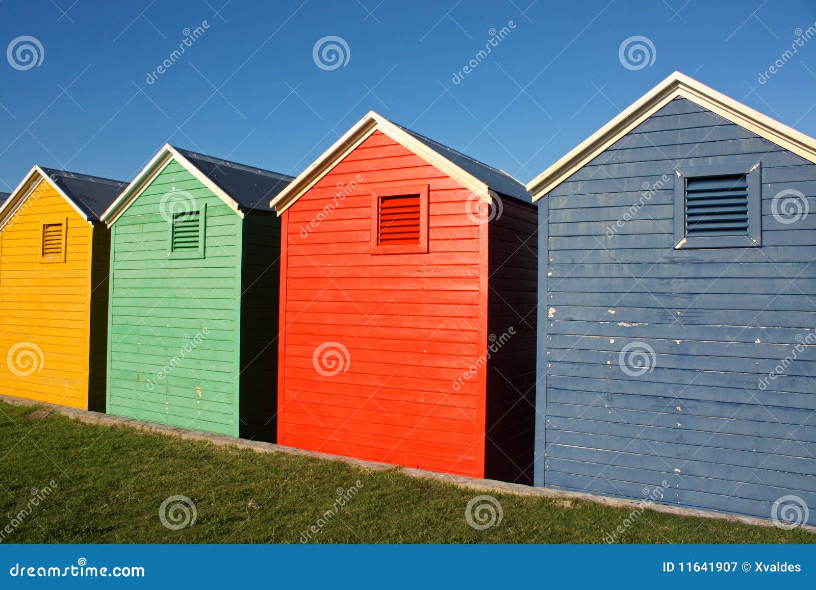 Colorful huts stock image. Image of famous, colorful - 11641907