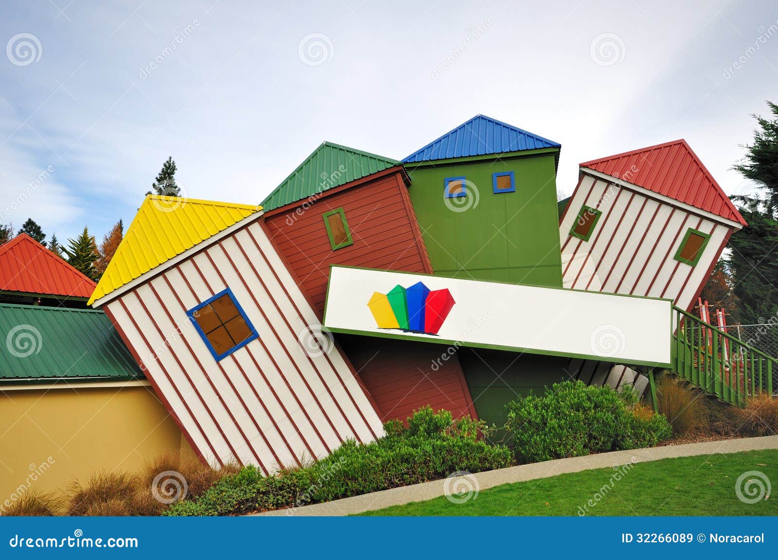 Colorful Huts stock image. Image of color, colorful, wood - 32266089