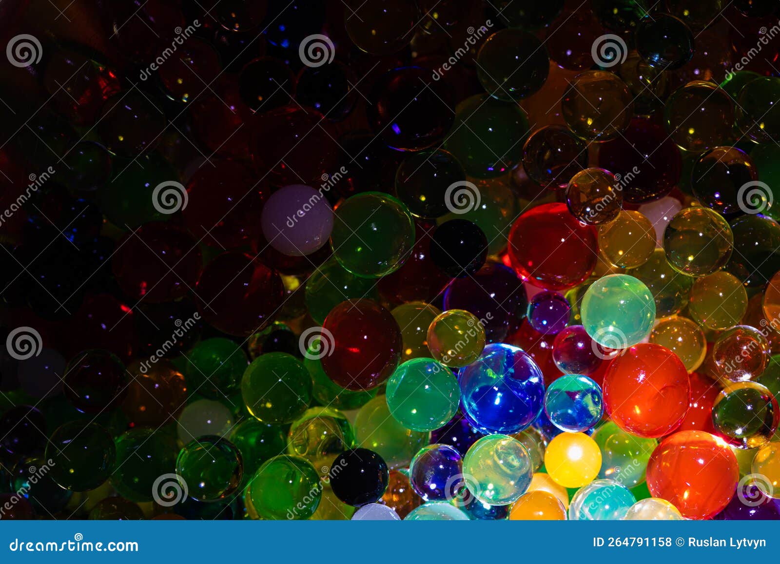 Colorful Hydrogel Balls As Textured Background Stock Photo - Image of ...