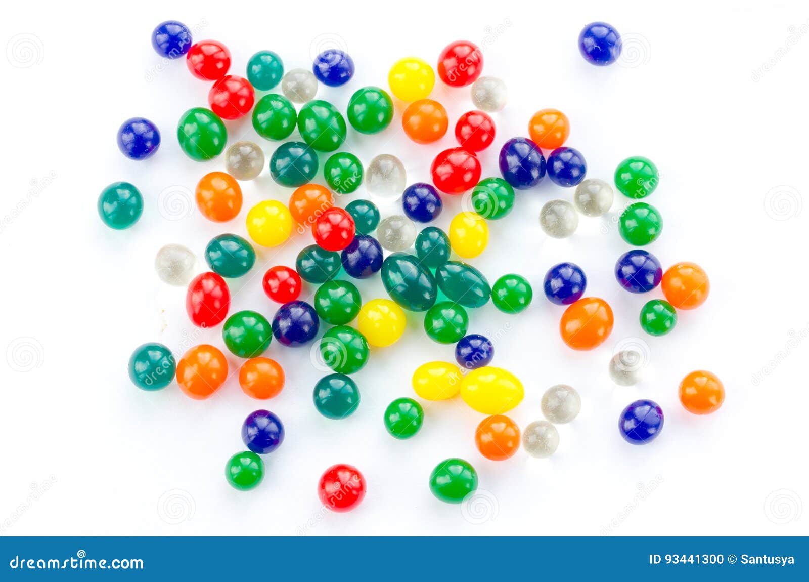 Colorful hydrogel balls stock photo. Image of beautiful - 93441300