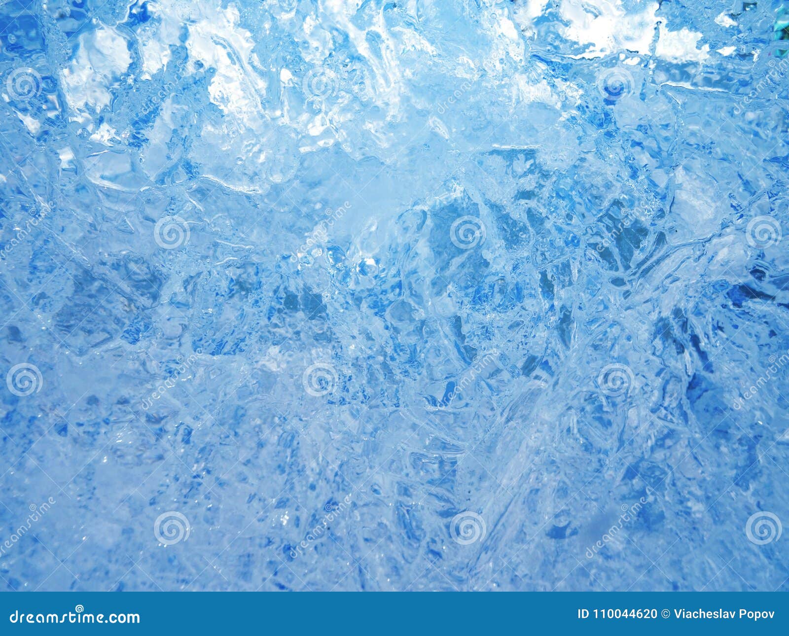 Colorful Ice. Abstract Ice Texture. Nature Background Stock Photo ...