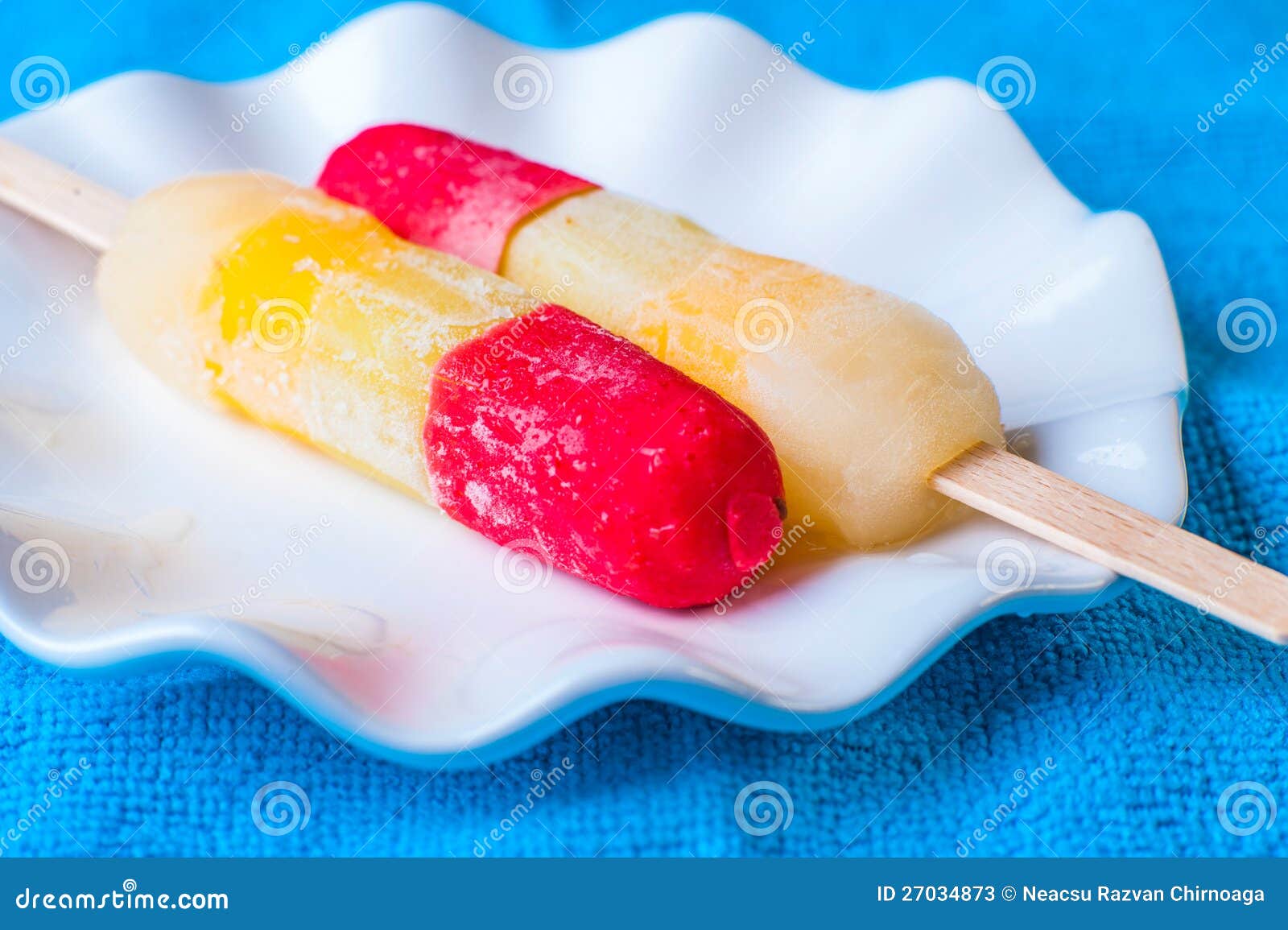 Colorful ice cream pops stock image. Image of delicious - 27034873