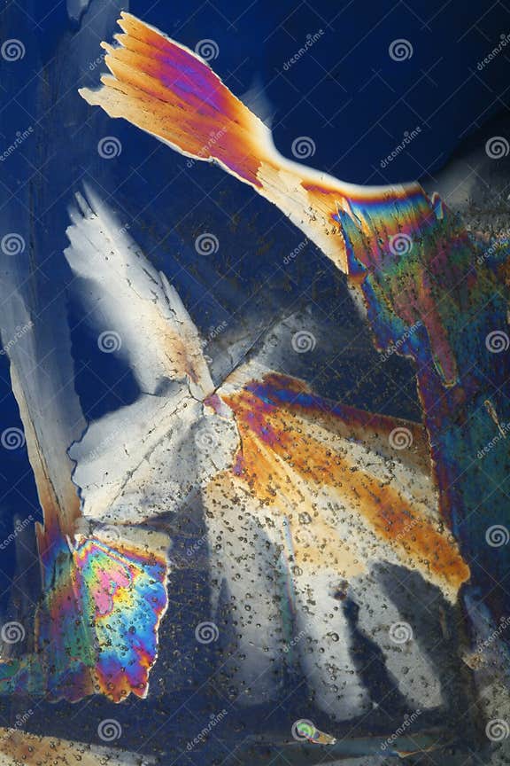 Colorful Ice Crystal Abstract Stock Photo - Image of background ...