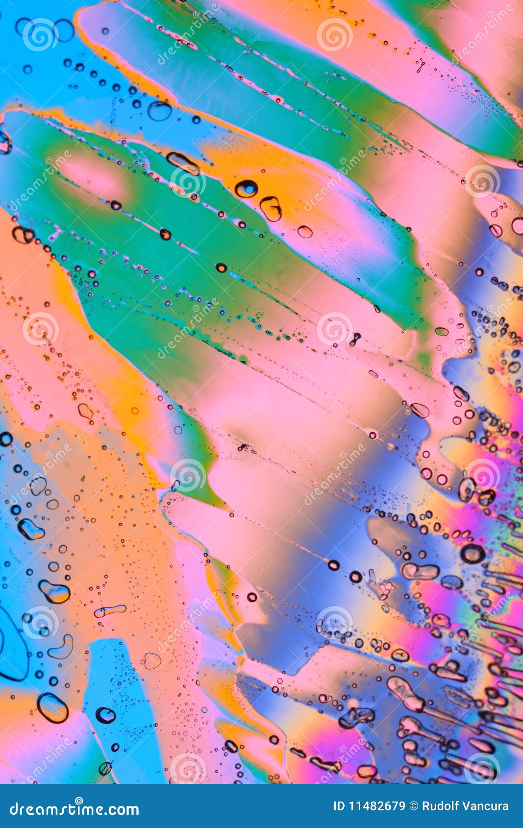 Colorful ice crystals stock image. Image of polarised - 11482679