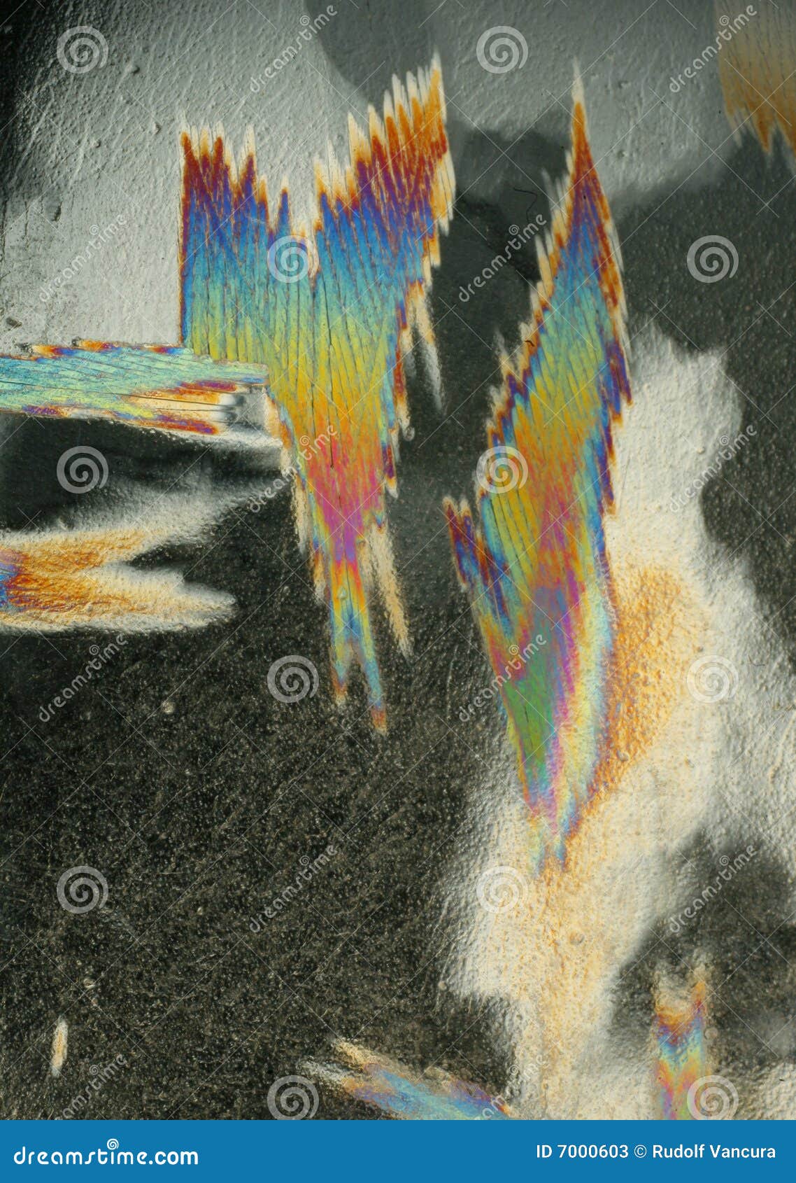 Colorful ice crystals stock image. Image of light, frozen - 7000603