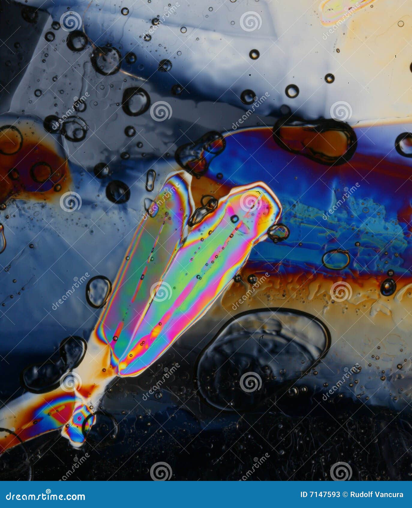 Colorful Ice Crystals stock image. Image of polarized - 7147593