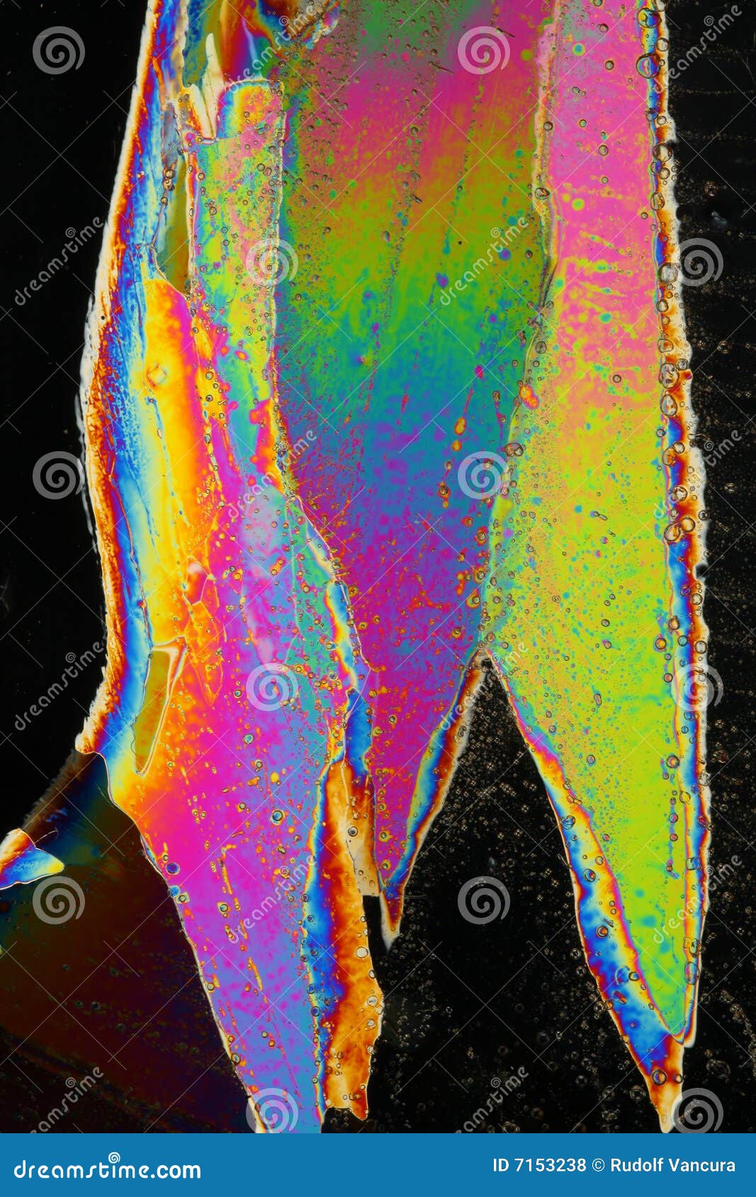 Colorful Ice Crystals stock photo. Image of bright, light - 7153238