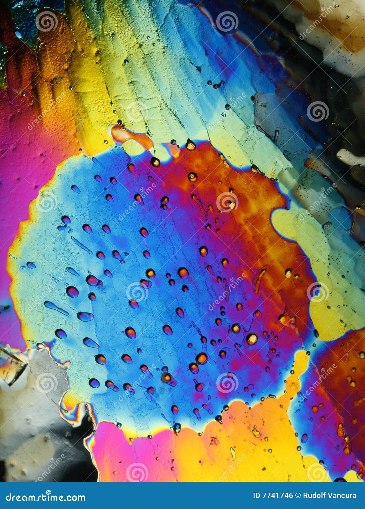 Colorful Ice Crystals stock photo. Image of pattern, textured - 7741746