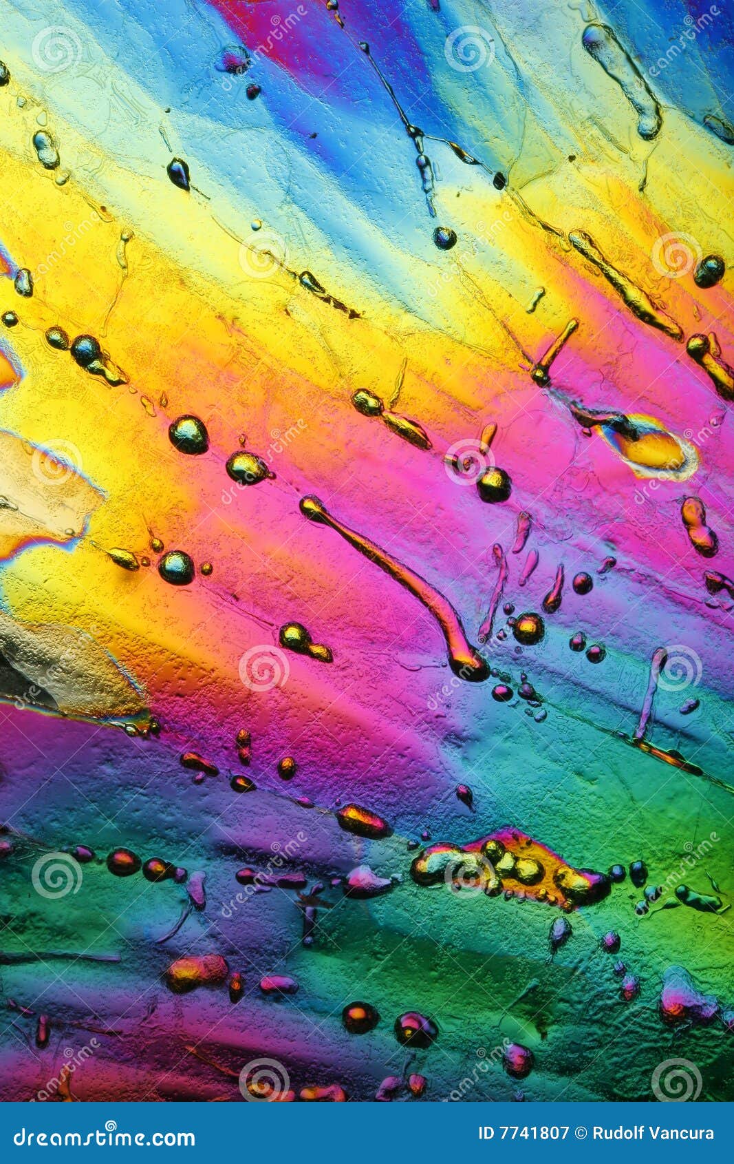 Colorful ice crystals stock image. Image of abstract, pattern - 7741807