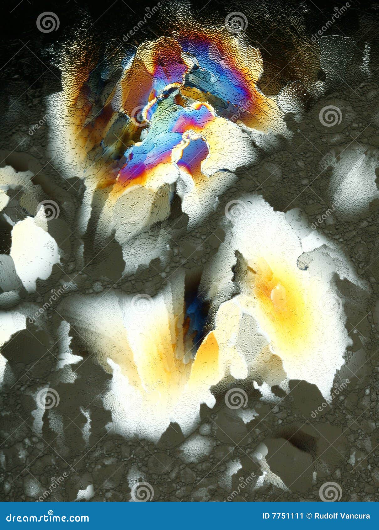 Colorful ice crystals stock image. Image of crystals, forms - 7751111