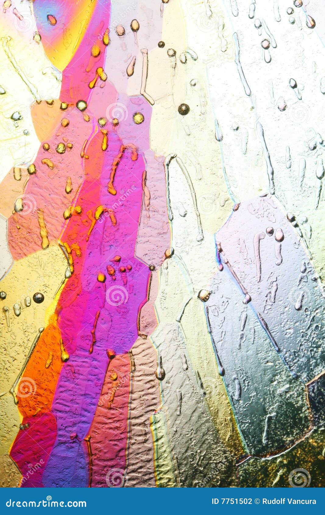 Colorful ice crystals stock photo. Image of temperature - 7751502