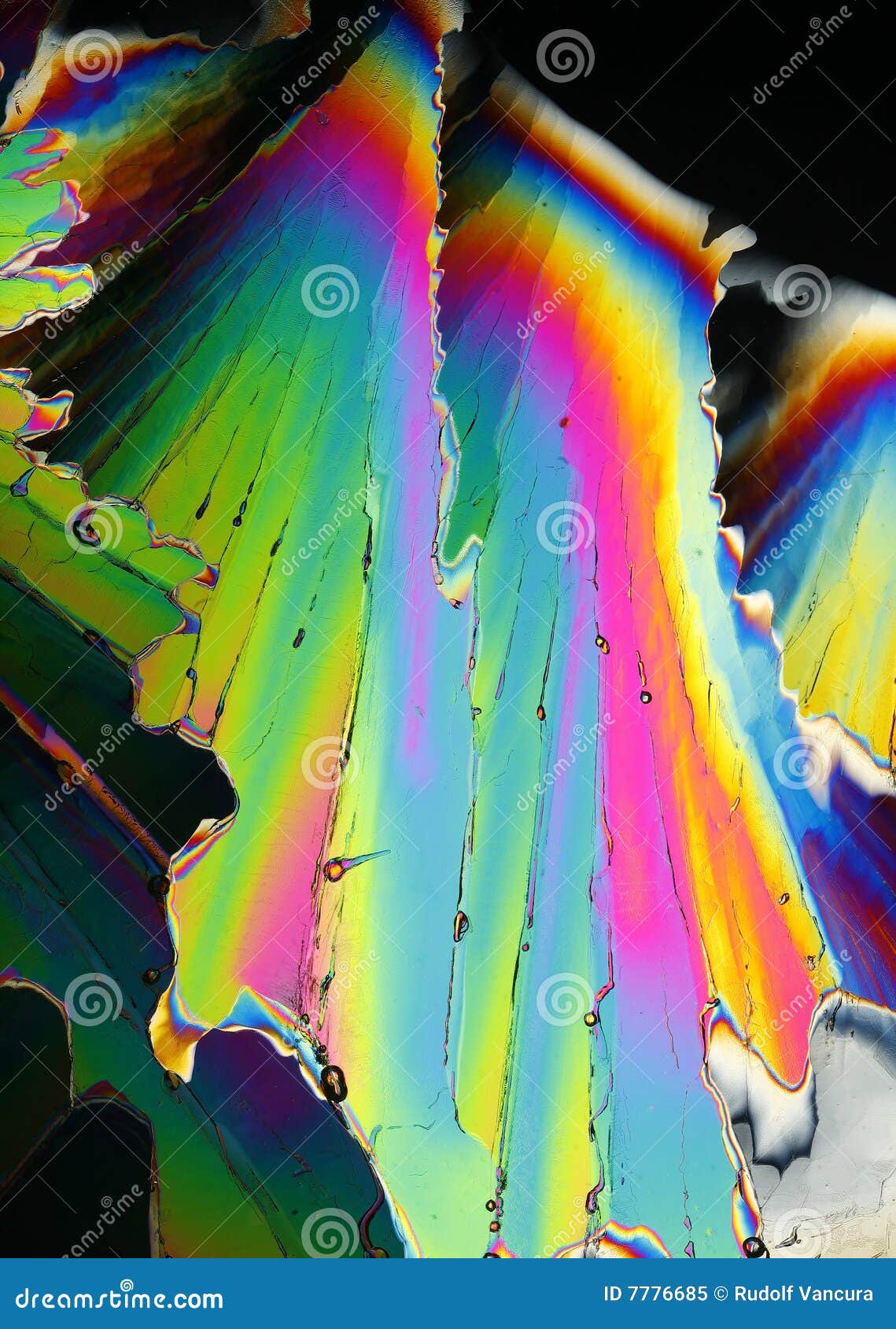 Colorful ice crystals stock image. Image of coloured, temperature - 7776685