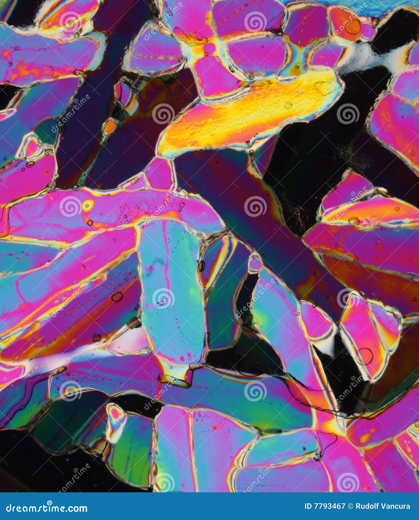 Colorful ice crystals stock image. Image of blue, white - 7793467