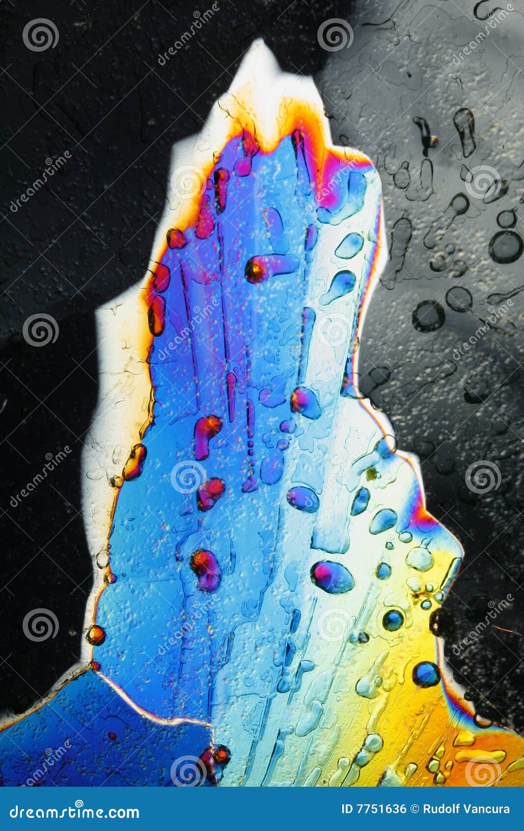 Colorful Ice Crystals Macro Stock Photo - Image of edges, cold: 7751636