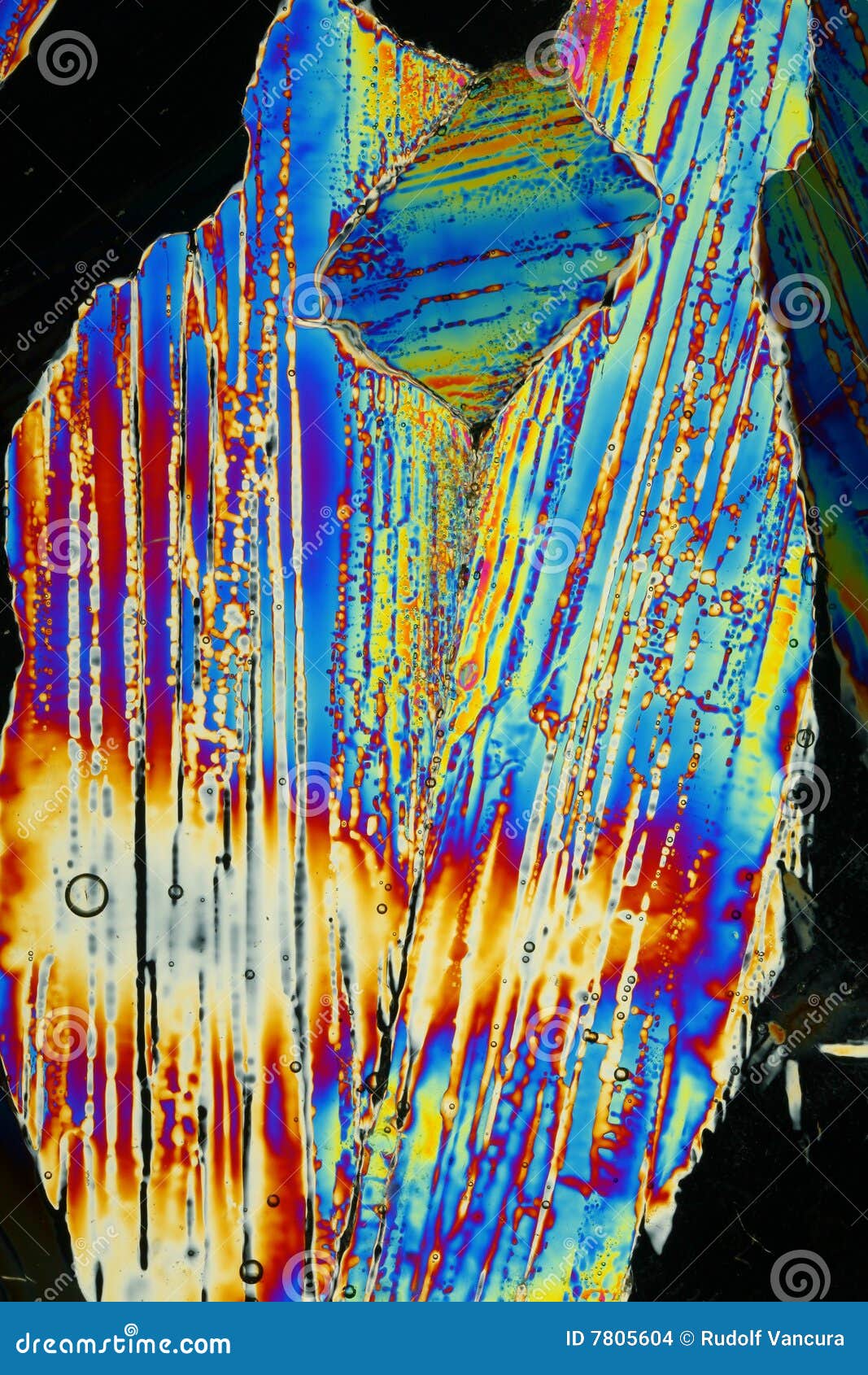 Colorful Ice Crystals Macro Stock Photo - Image of pattern ...