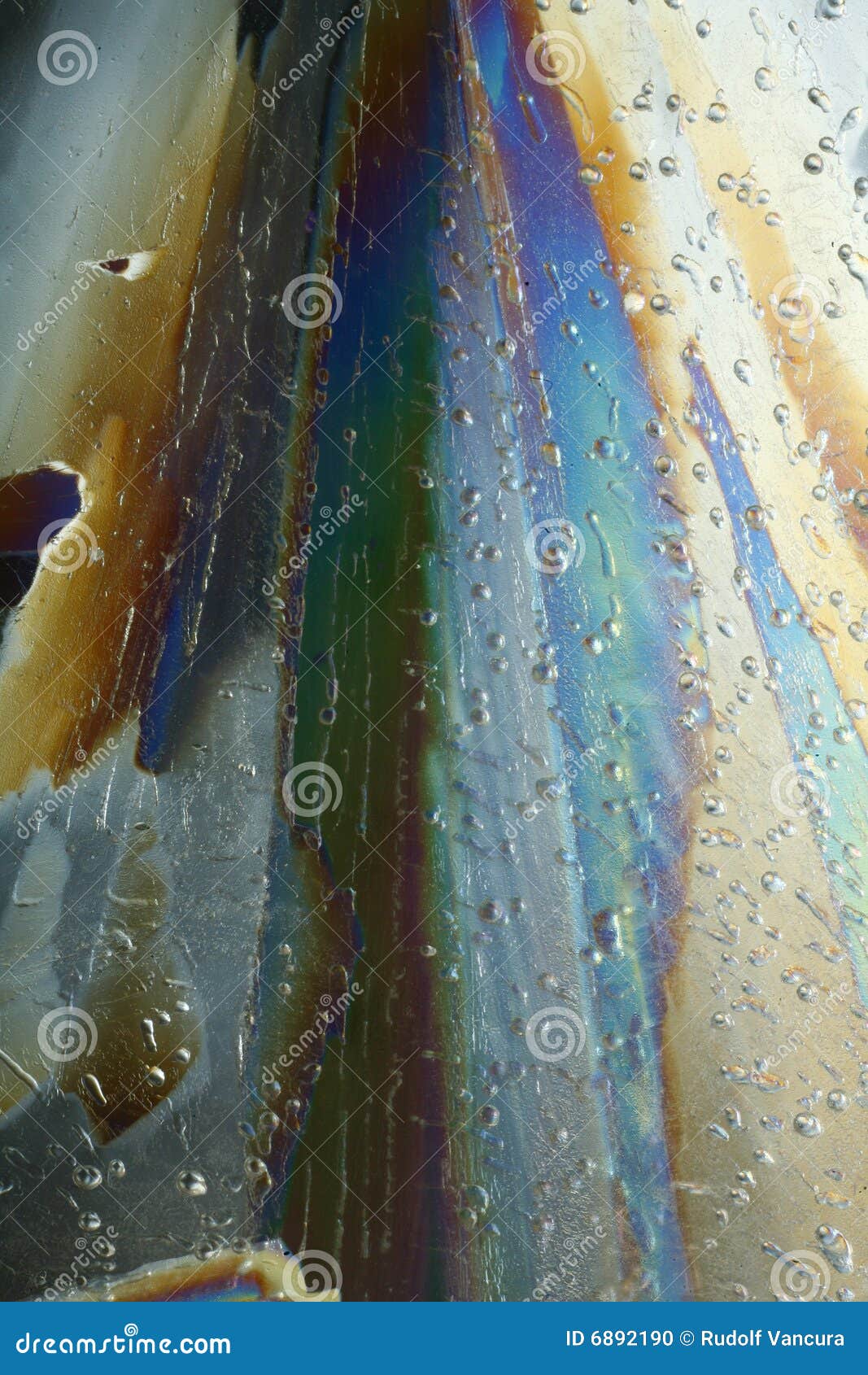 Colorful Ice Crystals Melting Stock Photo - Image of colors, melting ...